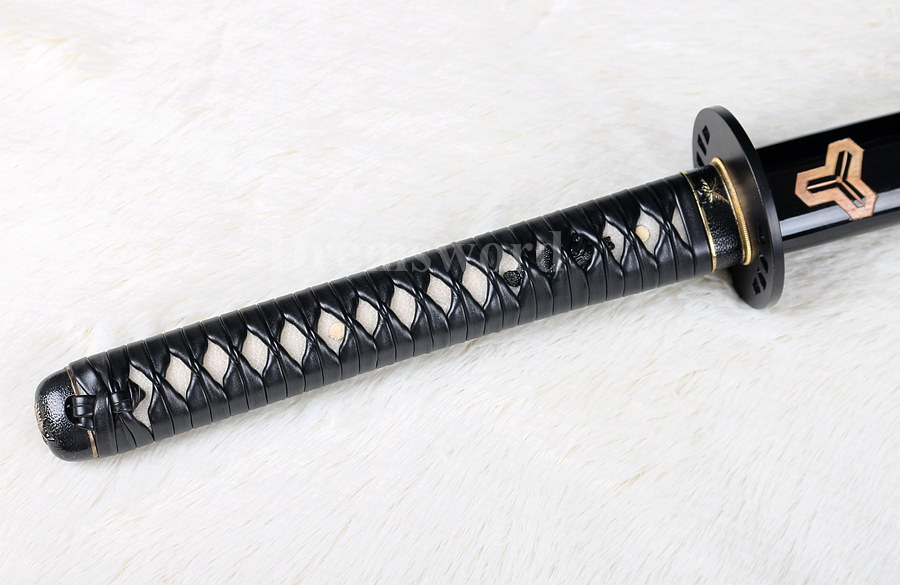 hand forged movie Kill Bill Sword Japanese Samurai Katana Clay Tempered ...